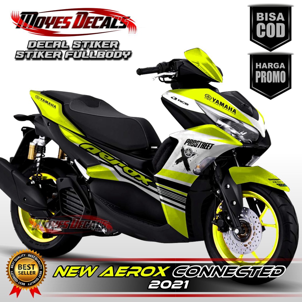 Jual Decal Sticker Variasi Fullbody All New Aerox 155 Connected - Dekal ...