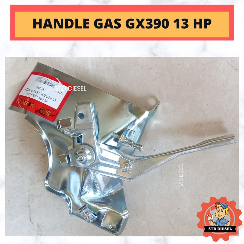 Jual Throttle Lever Handle Gas GX390 GX420 Mesin Penggerak Bensin ...