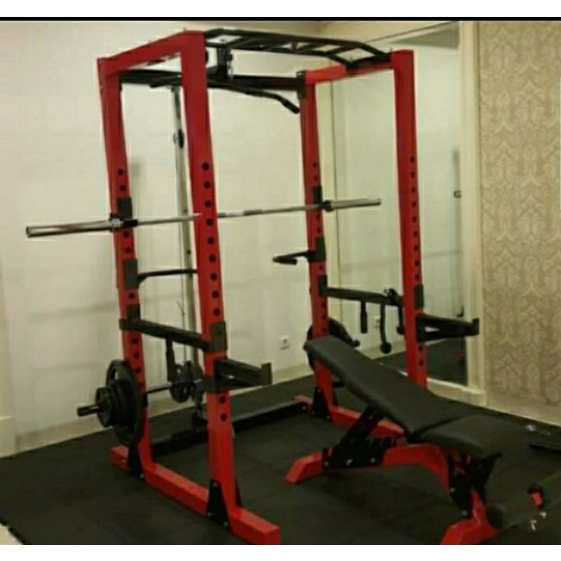 Jual ALAT OLAH RAGA FITNESS, POWER RACK MULTI GYM | Shopee Indonesia