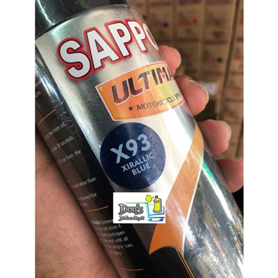 Jual SAPPORO ULTIMATE XIRALLIC BLUE X93 400ML | Shopee Indonesia