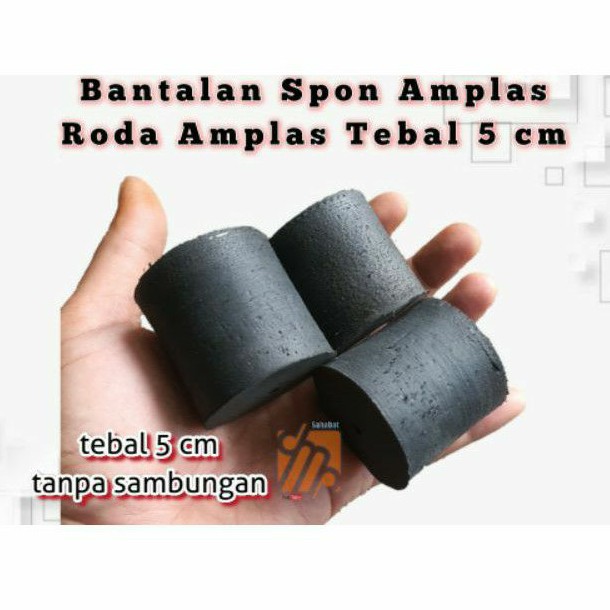 Jual Roda Amplas Bantalan Spon Bulat Tebal 5 cm Tanpa Sambungan ...