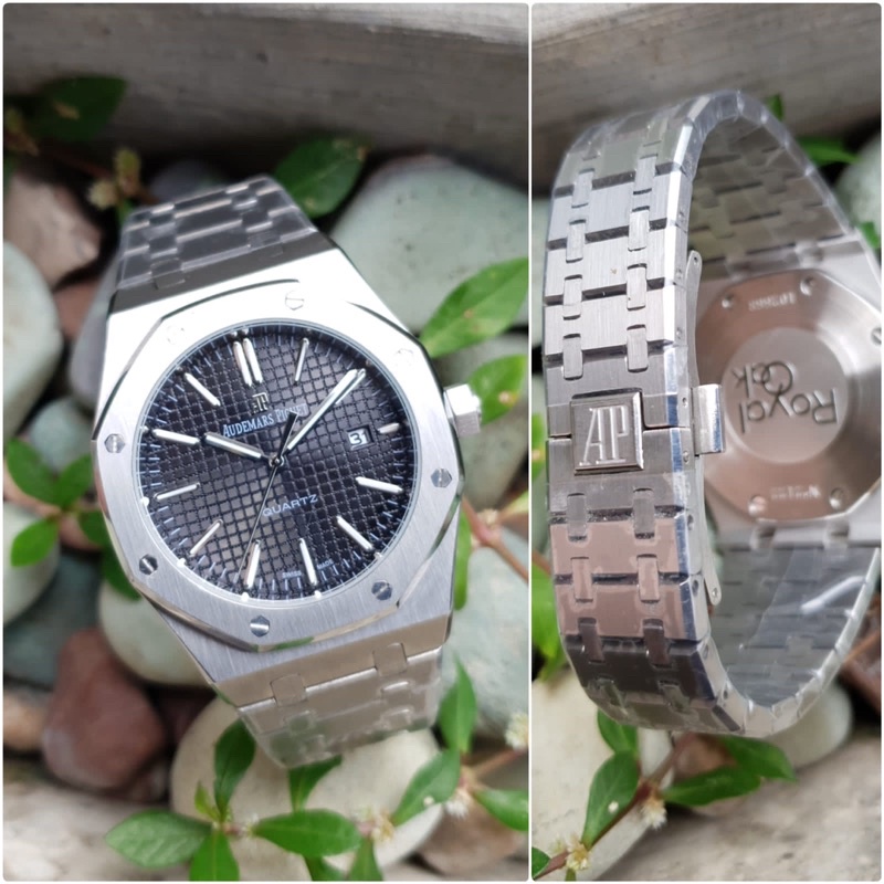 Jual JAM TANGAN AP PRIA TYPE ROYAL OAK STAINLESS STEEL ORIGINAL BM ...