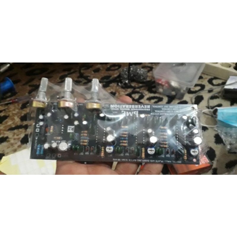 Jual Kit Echo Reverb Reverberation BMA 3 potensio 4 IC original Texas | Shopee Indonesia