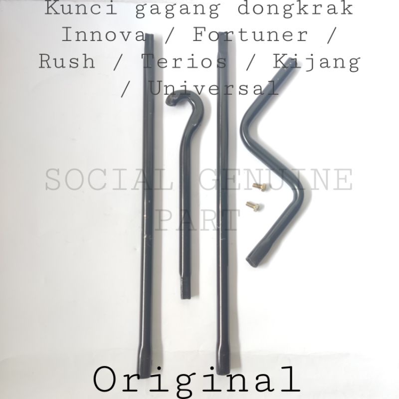 Jual Kunci gagang tongkat ban roda cadangan serep serap kijang Innova ...