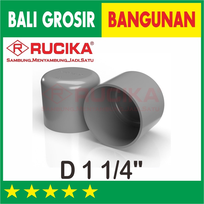 Jual 1 1/4" DOB DOP CAP TUTUP PIPA AIR PVC RUCIKA D TIPIS | Shopee ...