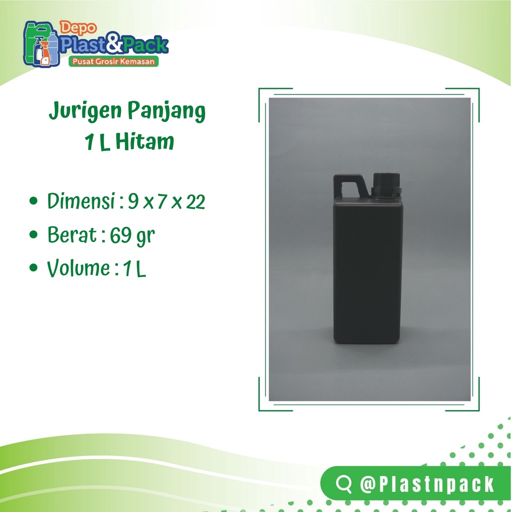 Jual Jurigen Panjang 1L Hitam | Shopee Indonesia