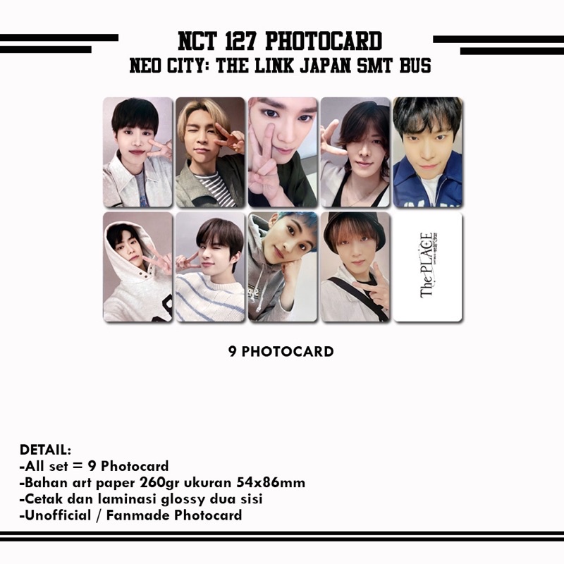 Jual NCT 127 NEO CITY JAPAN THE LINK x SMT BUS PHOTOCARD | Shopee Indonesia