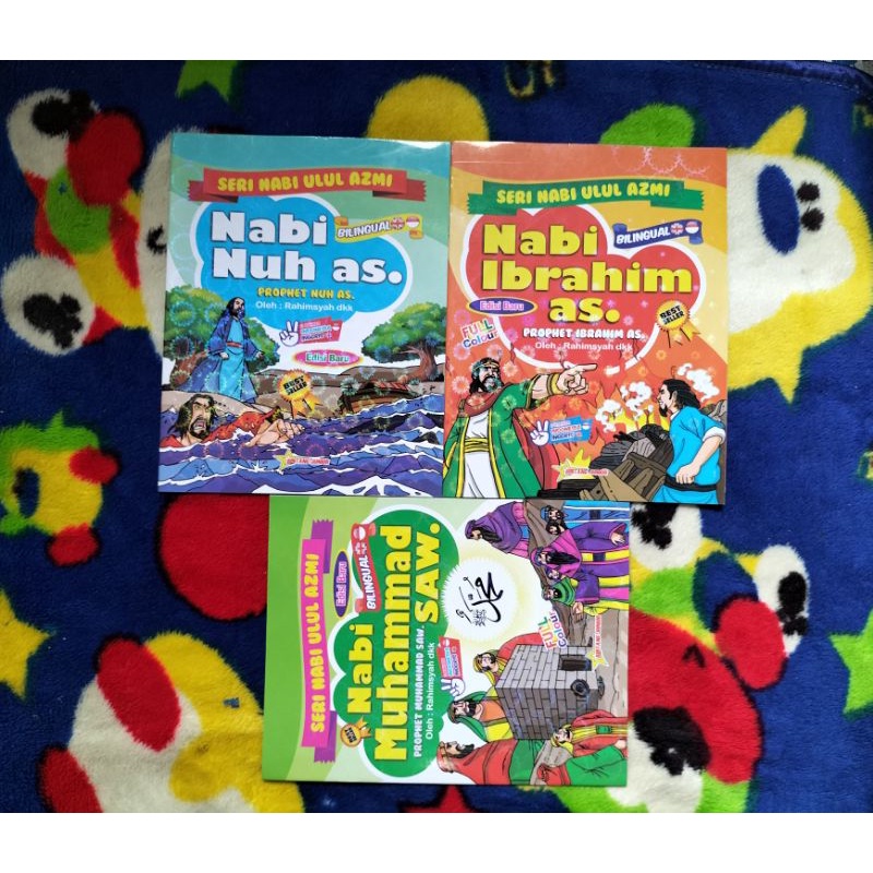 Jual ORIGINAL BUKU CERITA SERI NABI ULUL AZMI NABI NUH AS, NABI IBRAHIM ...