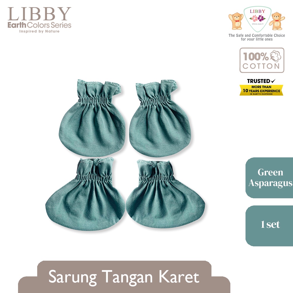 Jual LIBBY Earth Comfy Set Sarung Tangan & Kaki Karet (1pcs/pack) | Shopee Indonesia