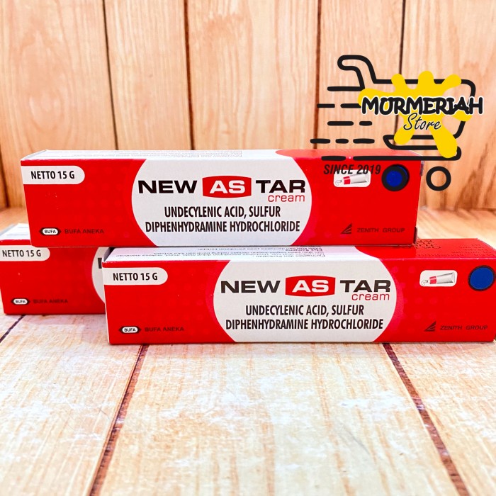 Jual NEW ASTAR || Cream 15 gram-NewAstar Krim Jamur, Alergi & Gatal ...