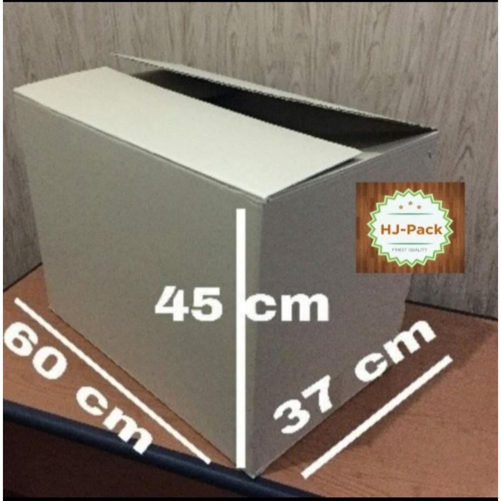 Jual KARDUS COKLAT POLOS UK 60X37X45CM / KARDUS POLOS SERBAGUNA ...