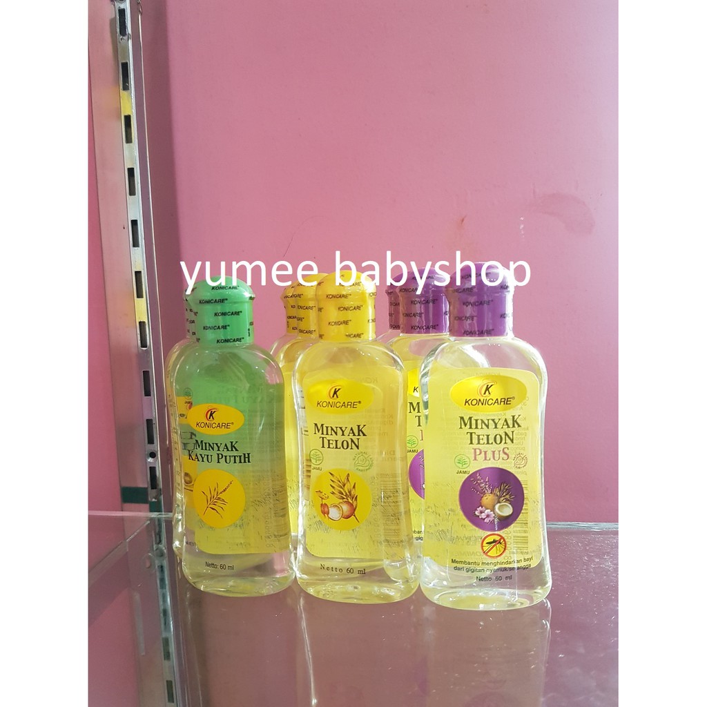 Jual Konicare 60 ml minyak telon plus ungu / telon kuning / kayu putih ...