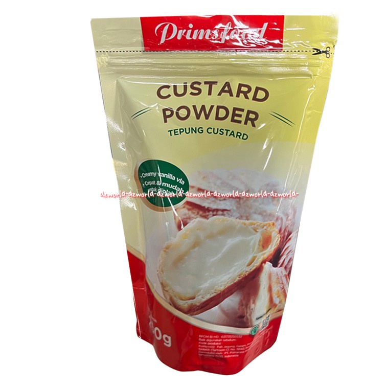 Jual Primsfood Custard Powder 250gr Tepung Custards Creamy Vanilla Vla ...