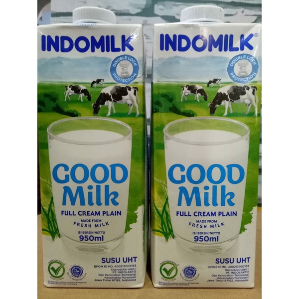 Jual Indomilk Susu UHT Full Cream 950ml | Shopee Indonesia