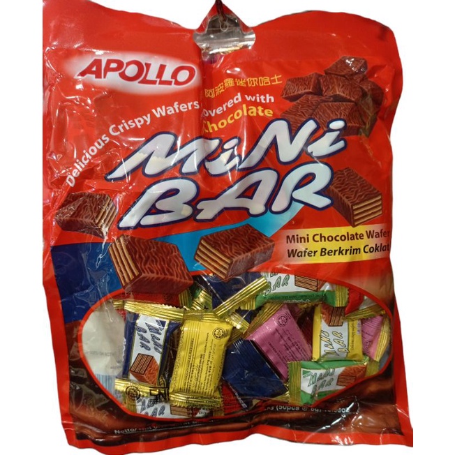 Jual Apollo Mini Bar Atau Mini Chocolate Bar | Shopee Indonesia