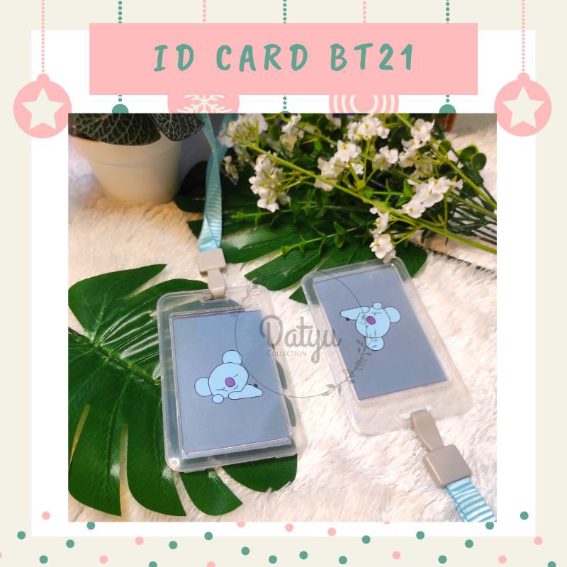Jual BT21 ID Card KOYA | card holder | name tag - DATYU | Shopee Indonesia