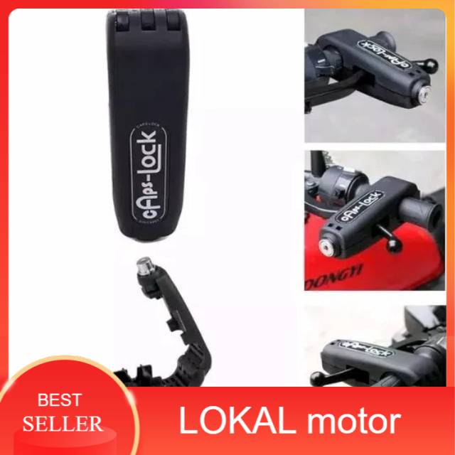 Jual Griplock gembok motor universal nmax aerox adv pcx vario dll ...