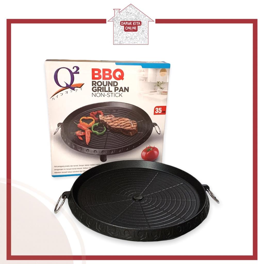 Jual Alat Panggang BBQ Round Grill / Bulgogi Pan / Panggangan Bulat Q2 ...