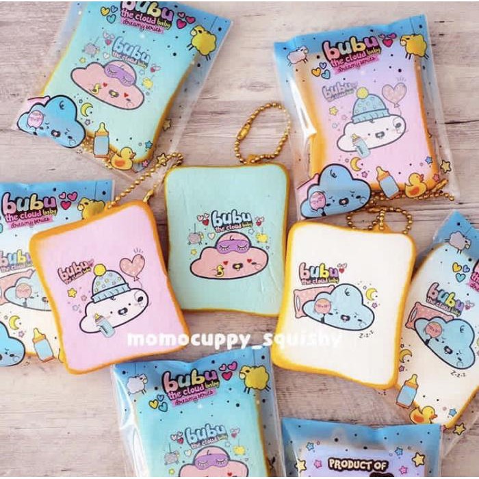Jual Squishy Licensed Mini Toast Baby Bubu By Momocuppy_Squishy (Ori ...