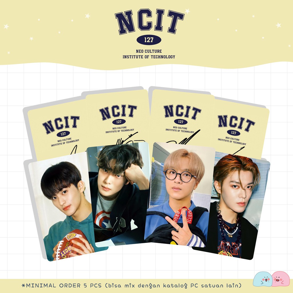 Jual (MINIMAL BELI 5!) PHOTOCARD NCT NCIT EDITION (UNOFF) | Shopee ...