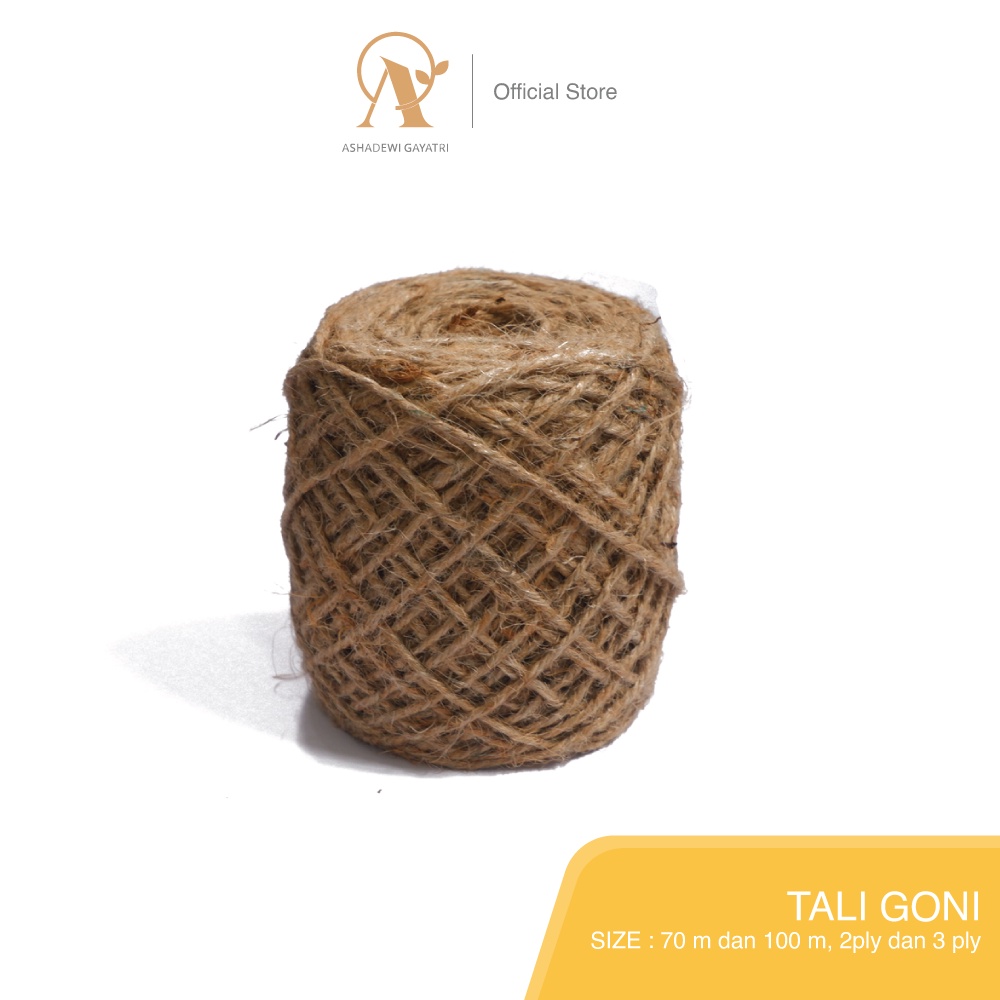 Jual Ashadewi Gayatri - Tali rami / jute rope / tali goni | Shopee ...