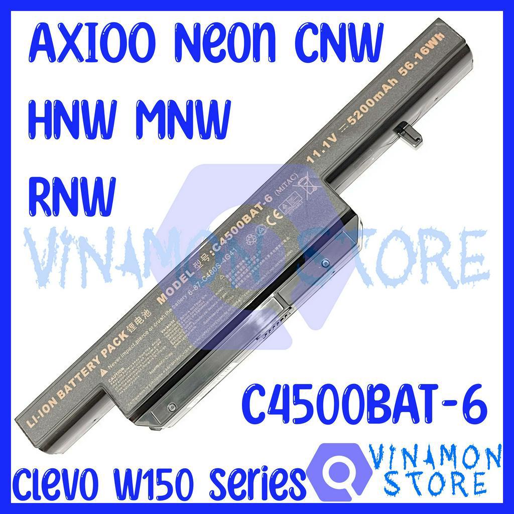Jual C4500BAT-6 BATTERY BATERAI BATRE AXIOO C4500 Neon CNW HNW MNW RNW ...