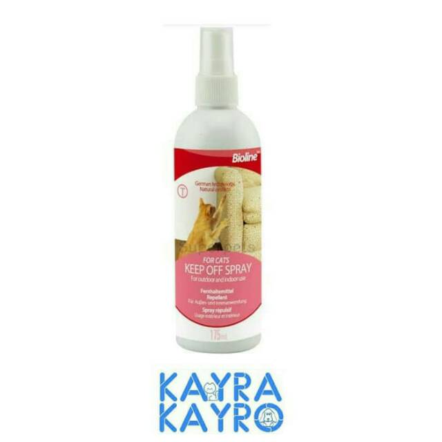 Jual Bioline Keep Off Spray for Cat 175 mL - Semprot Pencegah Cakaran ...