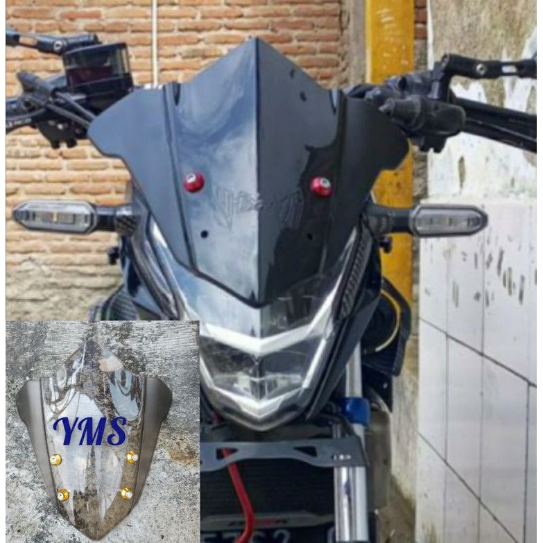 Jual VISOR / WINDSHIELD CB150R CB 150 R NEW PLUS BAUT MODEL VIXION ...