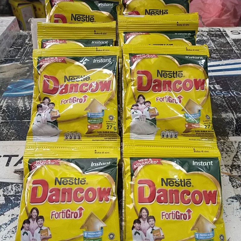Jual NESTLE Dancow saset putih 27g x 10pcs | Shopee Indonesia
