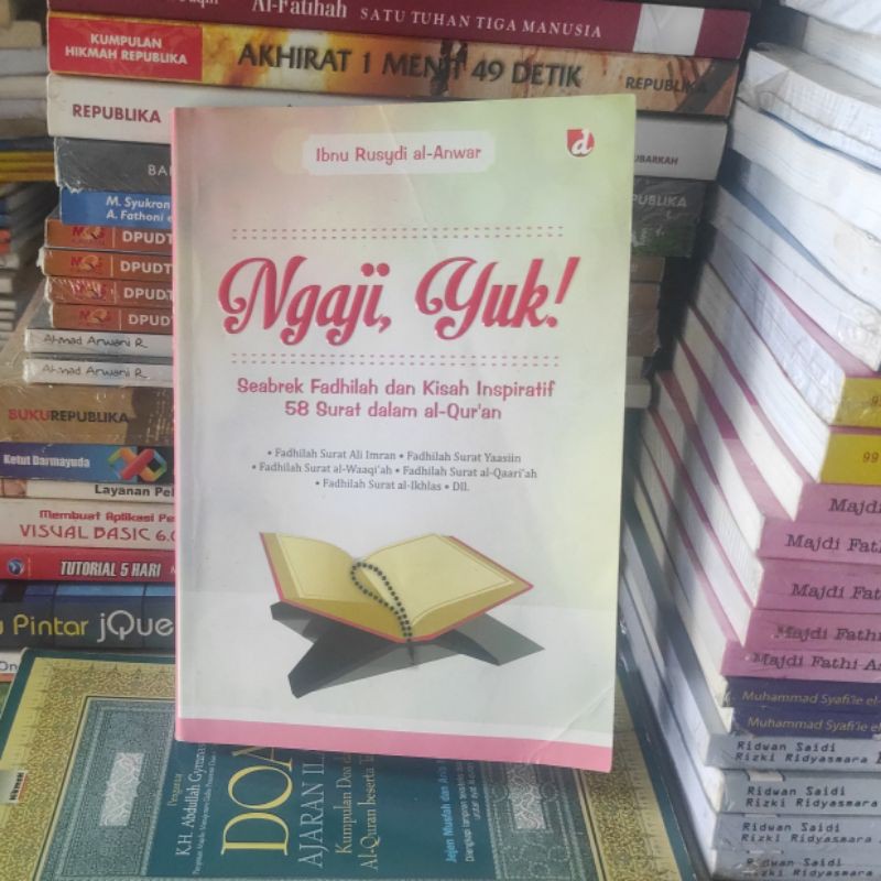 Jual Buku Ngaji Yuk - Ibnu Rusydi al Anwar - Original | Shopee Indonesia