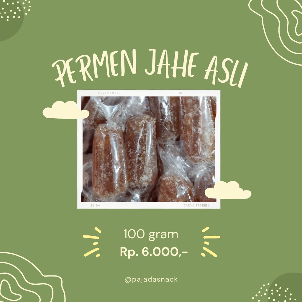 Jual permen jahe khas pekalongan / permen jahe asli / permen jahe ...