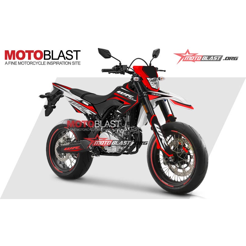 Jual Decal Sticker Motor Motoblast - Yamaha WR155 Livery Sporty Line ...