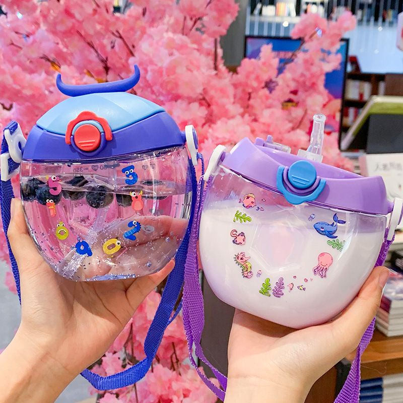 Jual Botol Minum / Tempat Minum SELIYA 2555 & 4806 Tali Karakter BPA FREE 400ml | Shopee Indonesia