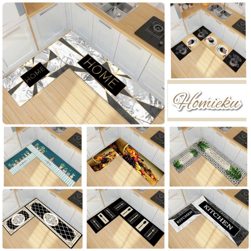 Jual Keset Dapur Set Anti Slip Kitchen Kamar Antislip Tebal dan Mewah 1 ...