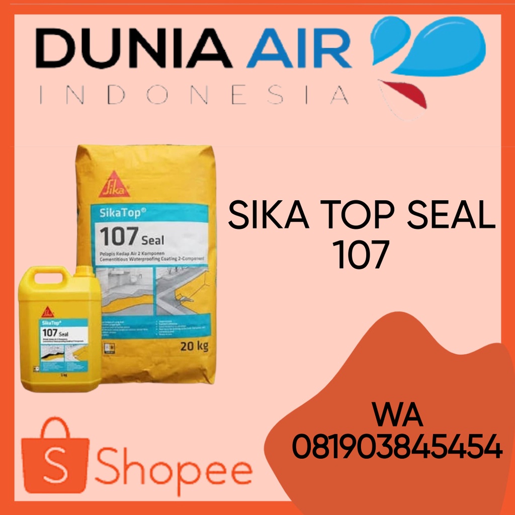 Jual SIKA TOP SEAL 107 SIKATOP SEAL SEMEN WATERPROOFING MORTAR WATER PROOF | Shopee Indonesia
