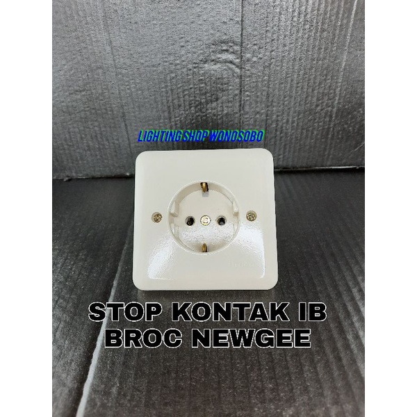 Jual STOP KONTAK BROCO/ SAKLAR INBOW BROCO / STOP KONTAK BROCO NEWGEE ...