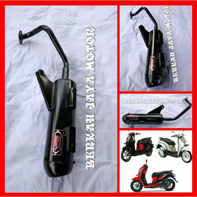 Jual Knalpot Bobokan Racing Scoopy Fi Scoopy Lama Model Standar Merk ...