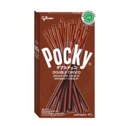 Jual Pocky Biskuit Stik Double Chocolate 2 x 47 gr | Shopee Indonesia