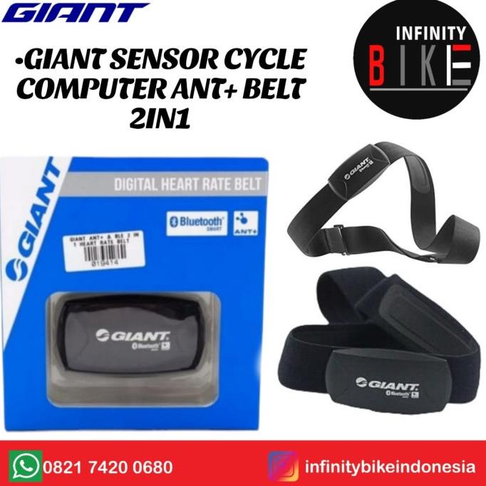 Jual Giant Digital Heart Rate Hr Sensor Cycling Bike Computer Ant ...