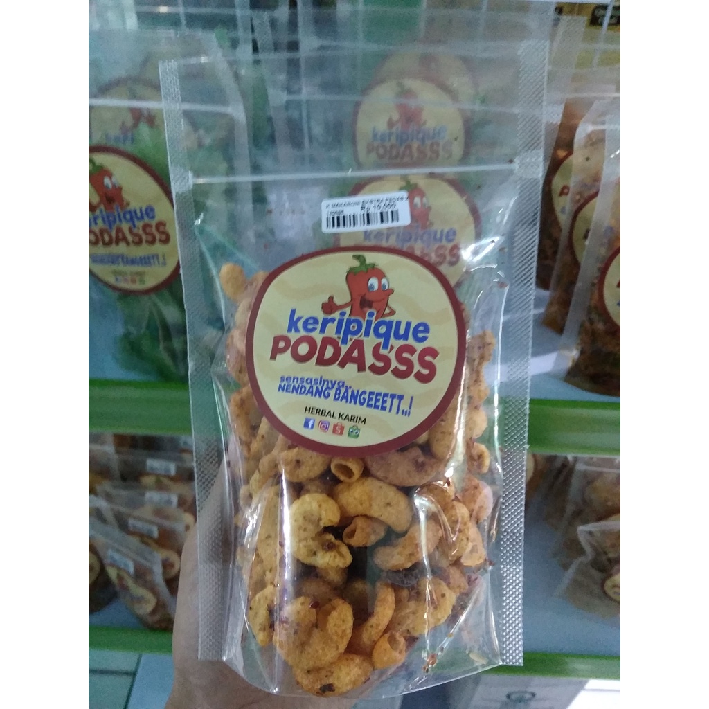 Jual Kripik Pedas Keripik Macaroni Ekstra Pedas Keripique Podasss Shopee Indonesia