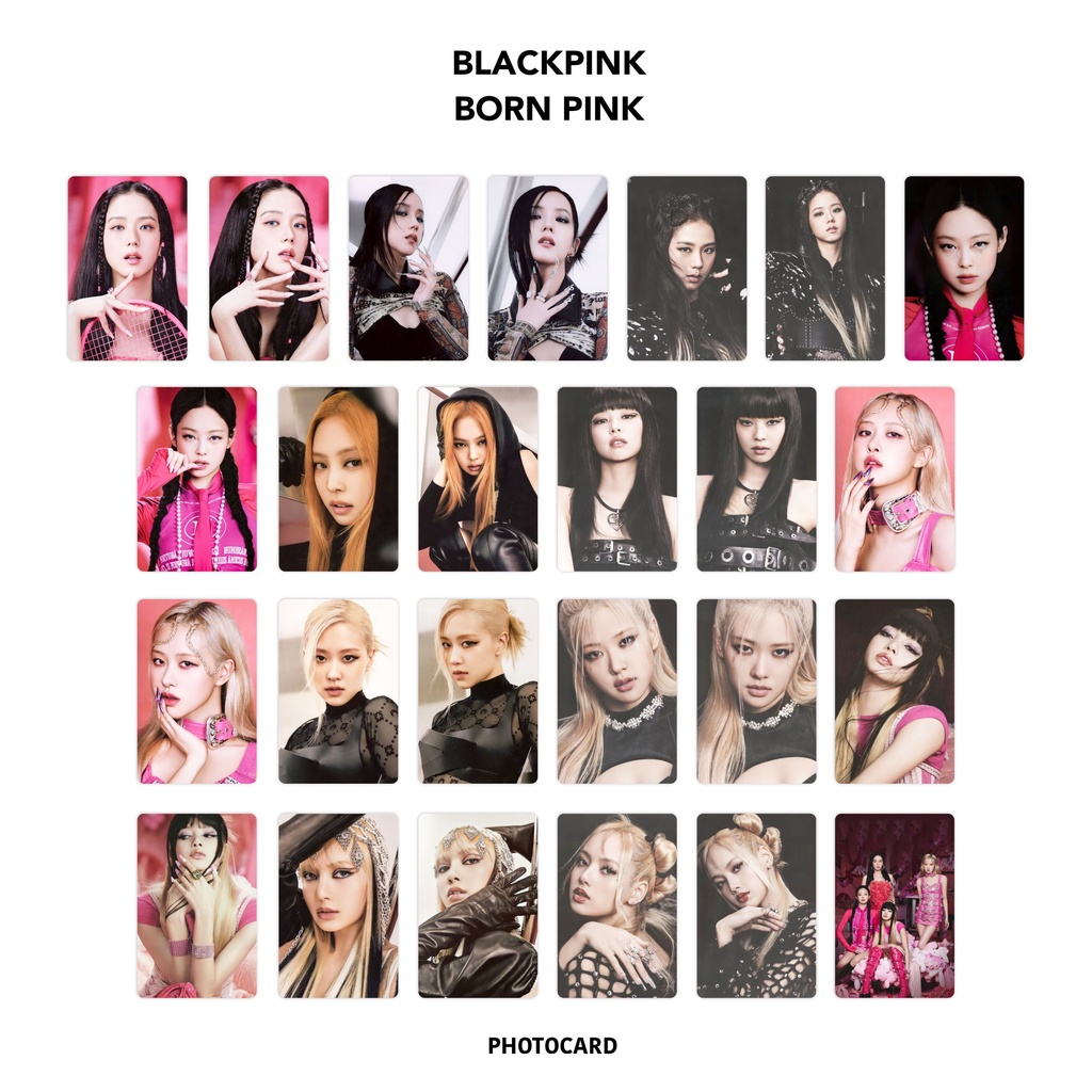 Jual Photocard Blackpink Born Pink | Shopee Indonesia