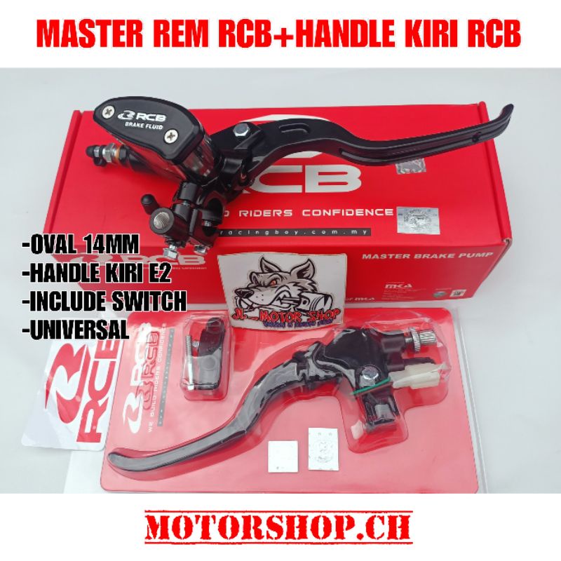 Jual Master Rem Rcb Set Handle Kiri/Kopling Rcb Kanan Kiri Universal ...