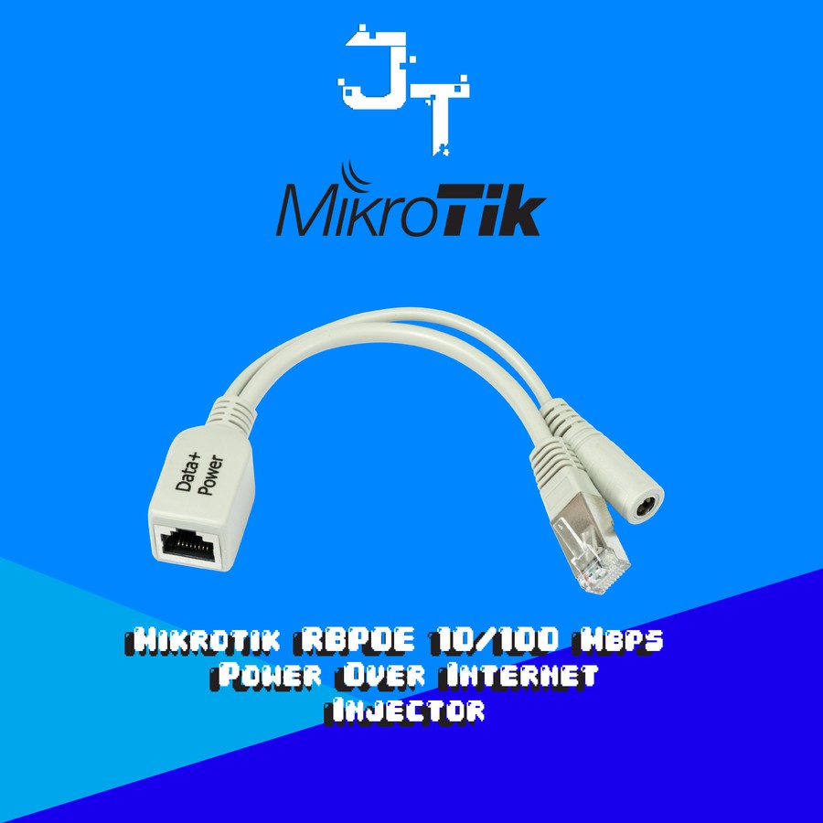 Jual Mikrotik RBPOE 10/100 Mbps Power Over Internet Injector | Shopee ...