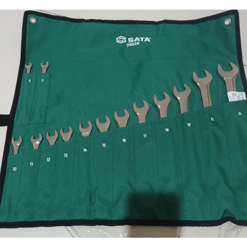 Jual Kunci Ring Pas Set 14Pc Combination Wrench Set Metric Tools Sata ...