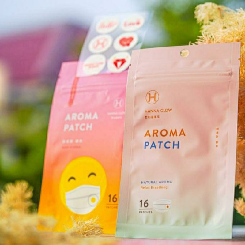 Jual Aroma Patch for Mask isi 16 pcs - Stiker Aroma Masker anti bau ...