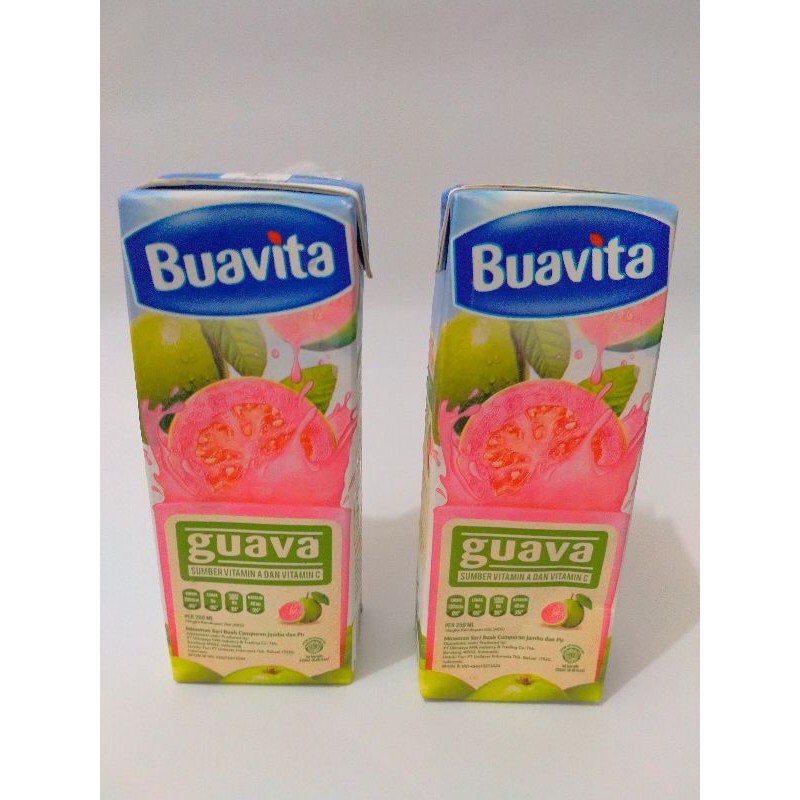 Jual Buavita juice jus guava Jambu biji leci apel mangga jeruk 250ml ...
