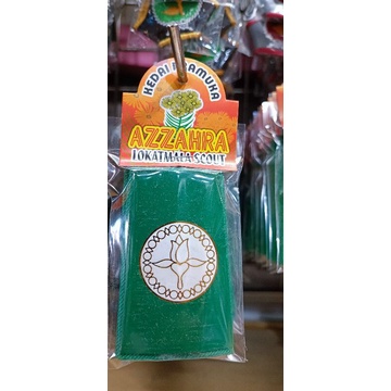Jual kendit hijau paskibra sablon, evolet bahu paskibra Garuda hijau ...