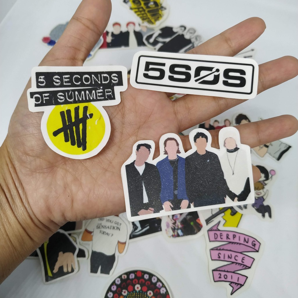 Jual Sticker Tumblr 5 Seconds Of Summer 5SOS (Isi 40pcs) | Shopee Indonesia