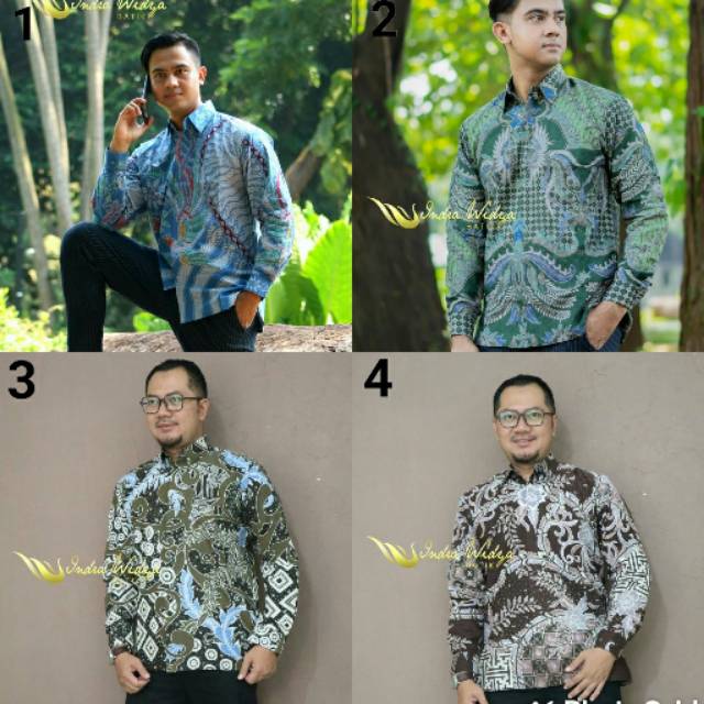 Jual BATIK SABLON MALAM EXCLUSIVE BAHAN KATUN LENGAN PANJANG | Shopee ...