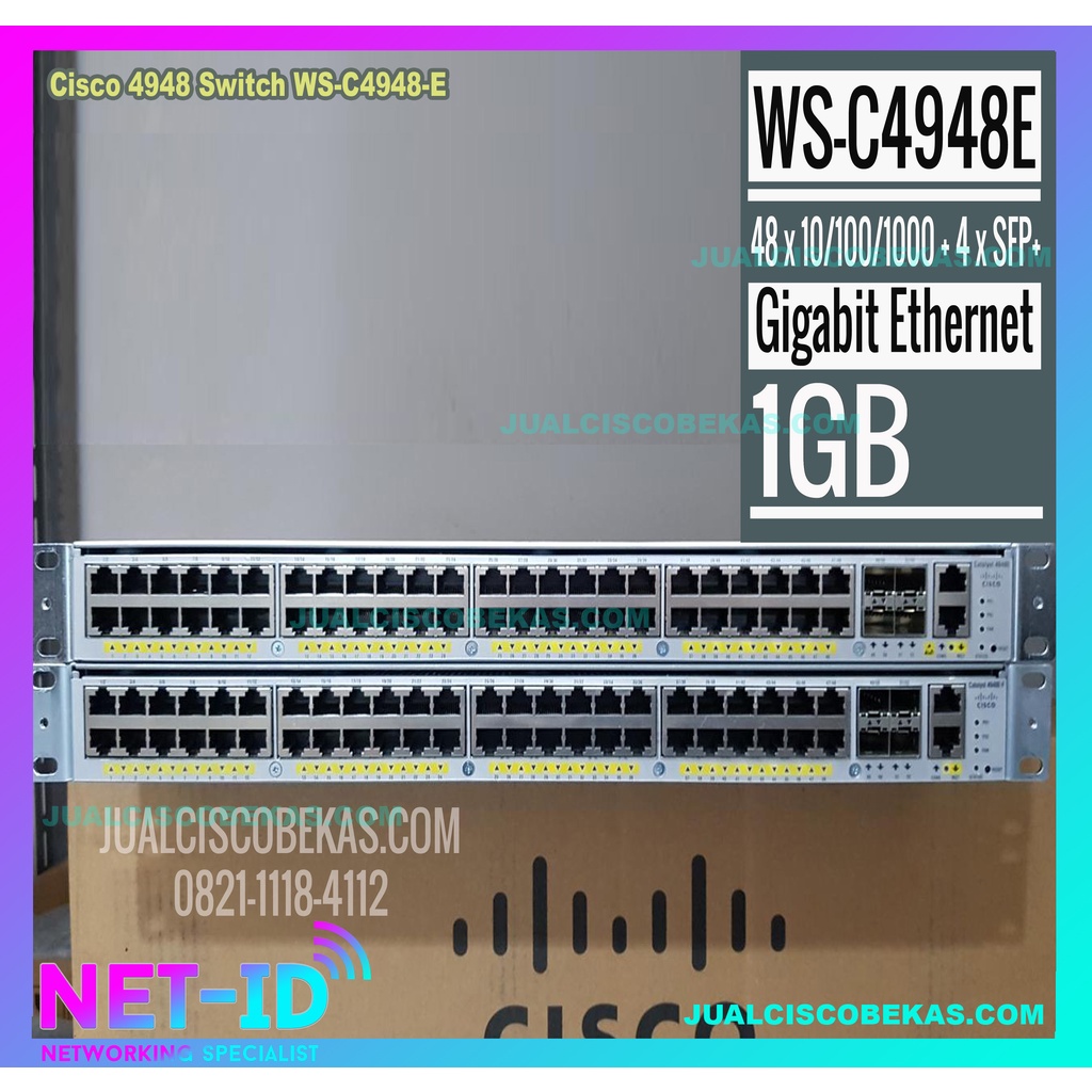 Jual Cisco 4948E E + 10G 2PSU Catalyst Switch Bergaransi | Shopee Indonesia